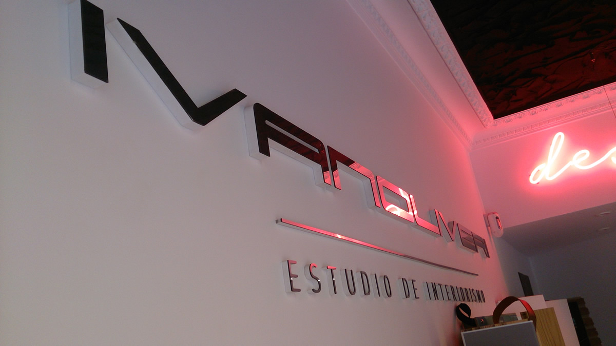 Rótulo corpóreo PVC / sólido, atractivo y ligero » Norneón